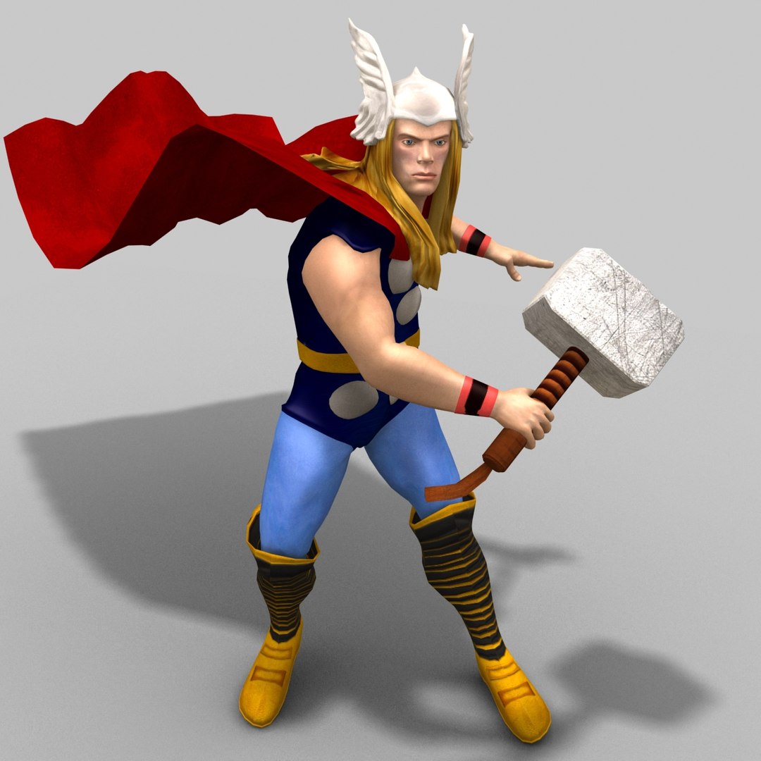 Max Games Thor Cartoon
