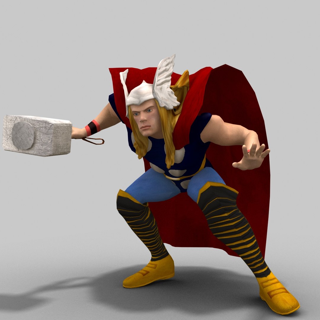 Max Games Thor Cartoon