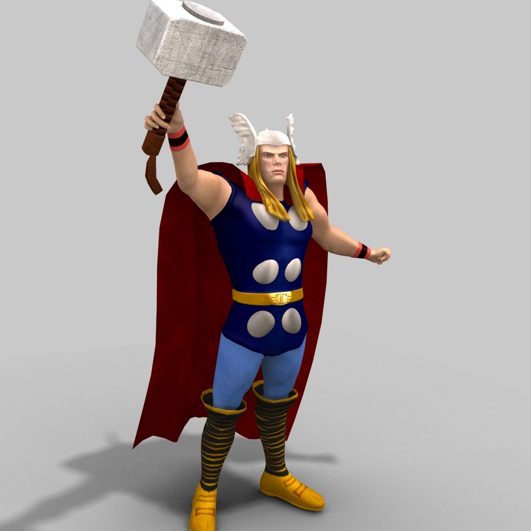 Max Games Thor Cartoon