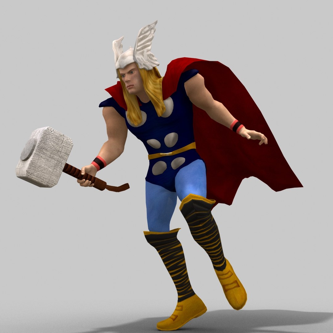 Max Games Thor Cartoon