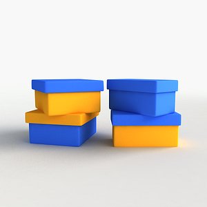 Box Cartoon 3D Models for Download | TurboSquid