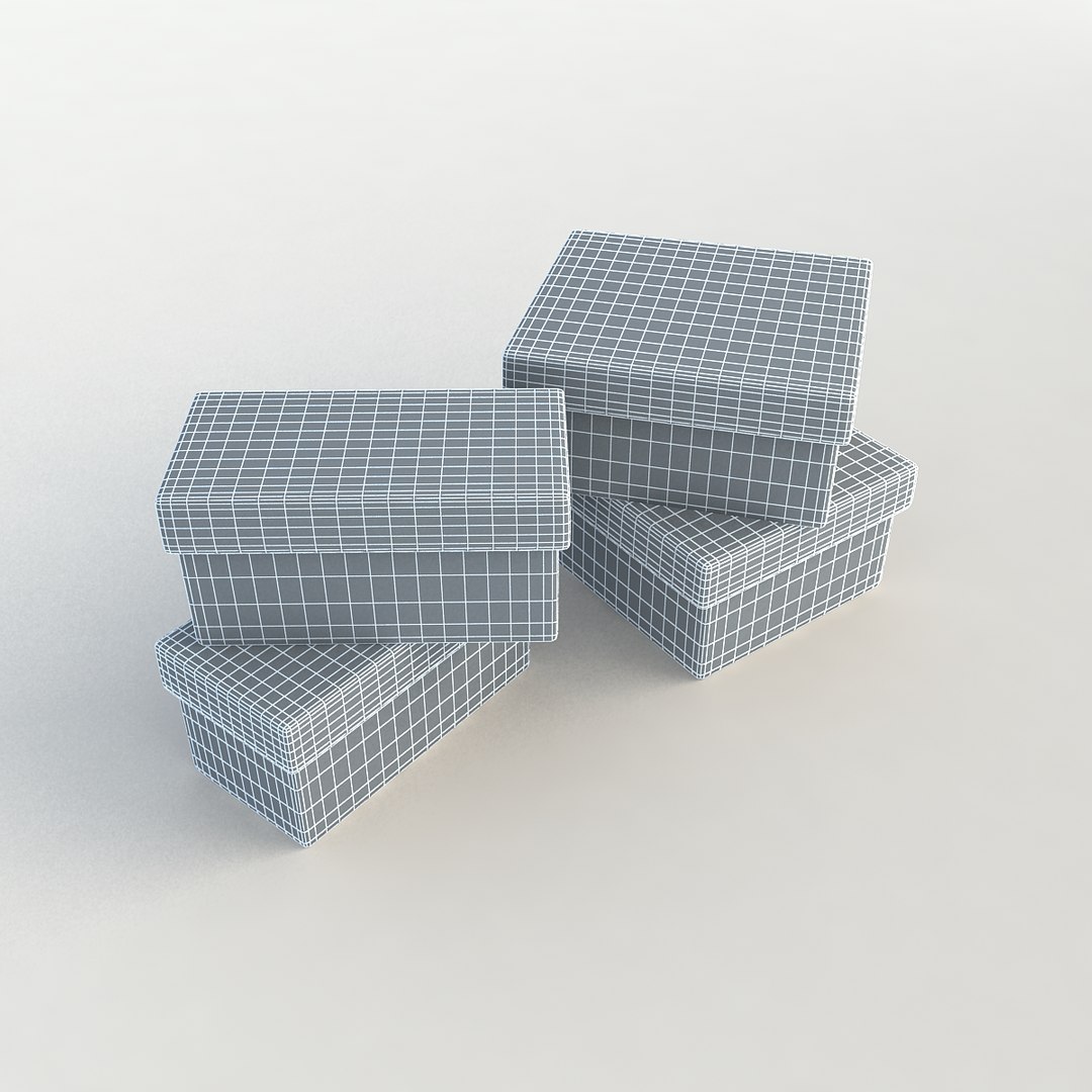 Cartoon Boxes 3d Max