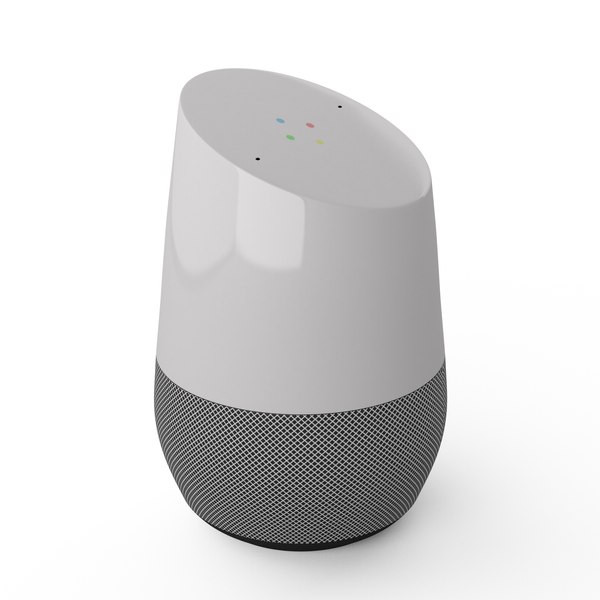 Google smart speaker 2018 3D - TurboSquid 1352867