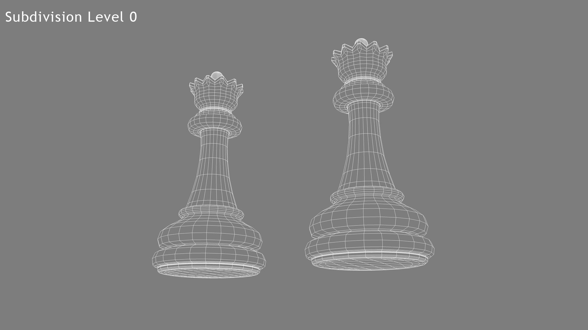Chess queen 3D model - TurboSquid 1670160