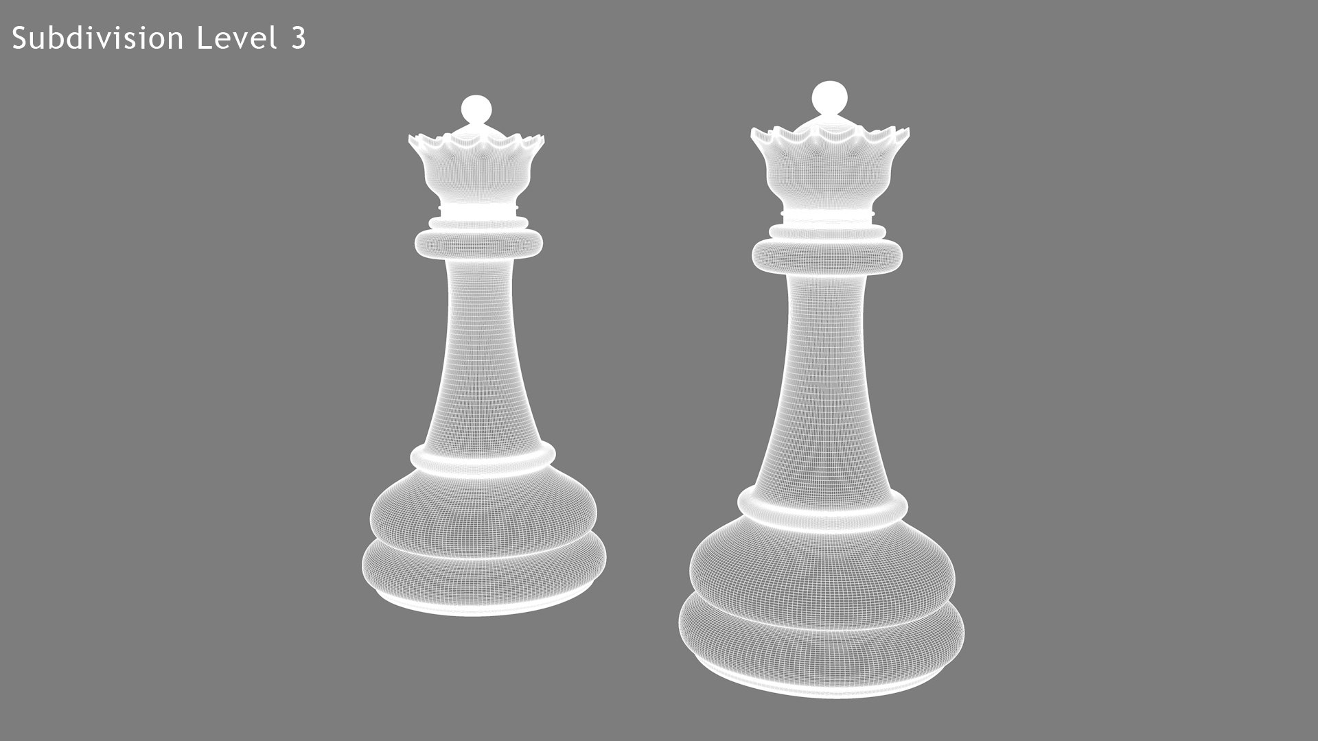 Chess queen 3D model - TurboSquid 1670160
