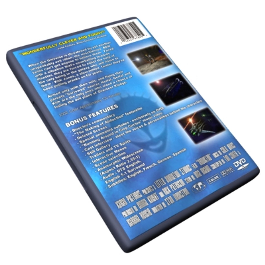 Case Disc Dvd Sp 3d Model