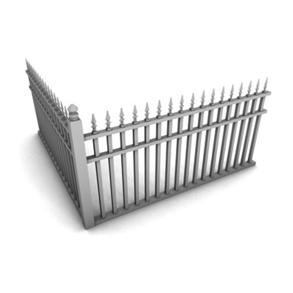 3d model fence