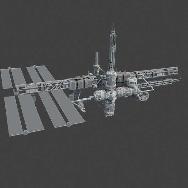 3D space station - TurboSquid 1517034