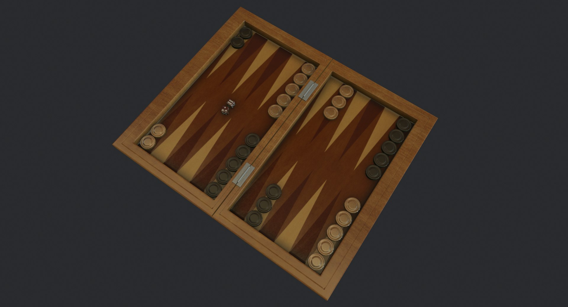 3d backgammon