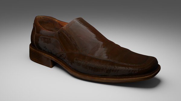 오래된 옥스퍼드 신발 3D 모델 - TurboSquid 2260952