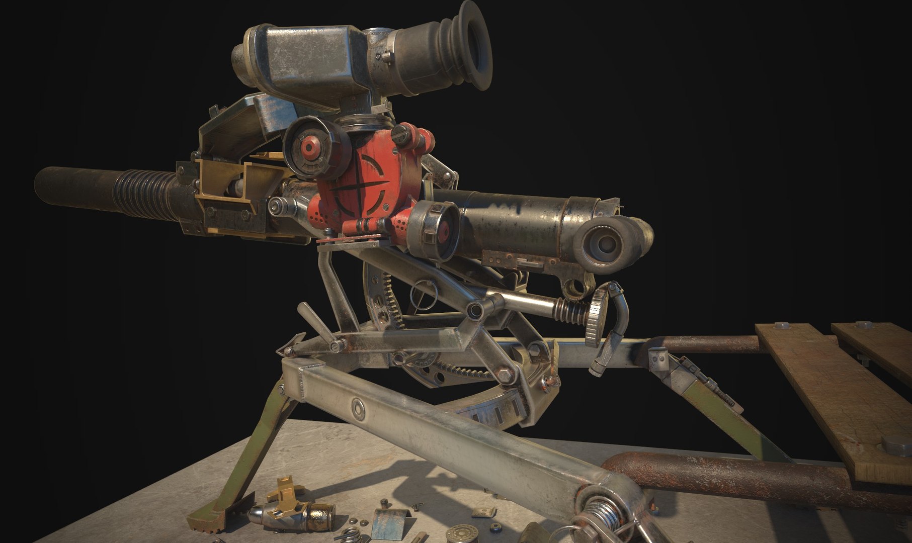 Balkan gun 3D - TurboSquid 1651051