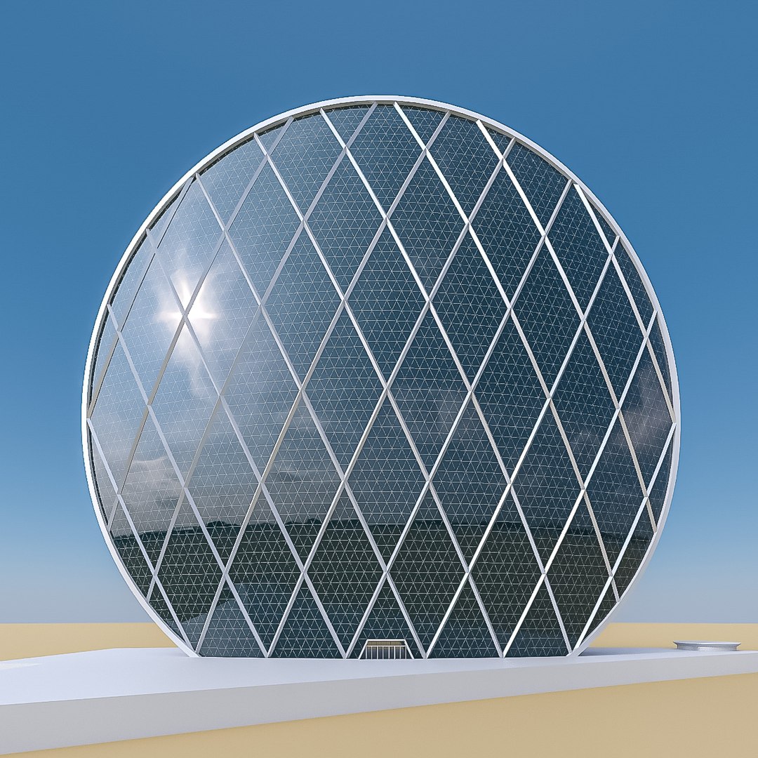 3D Aldar Headquarters Building Model - TurboSquid 1751095