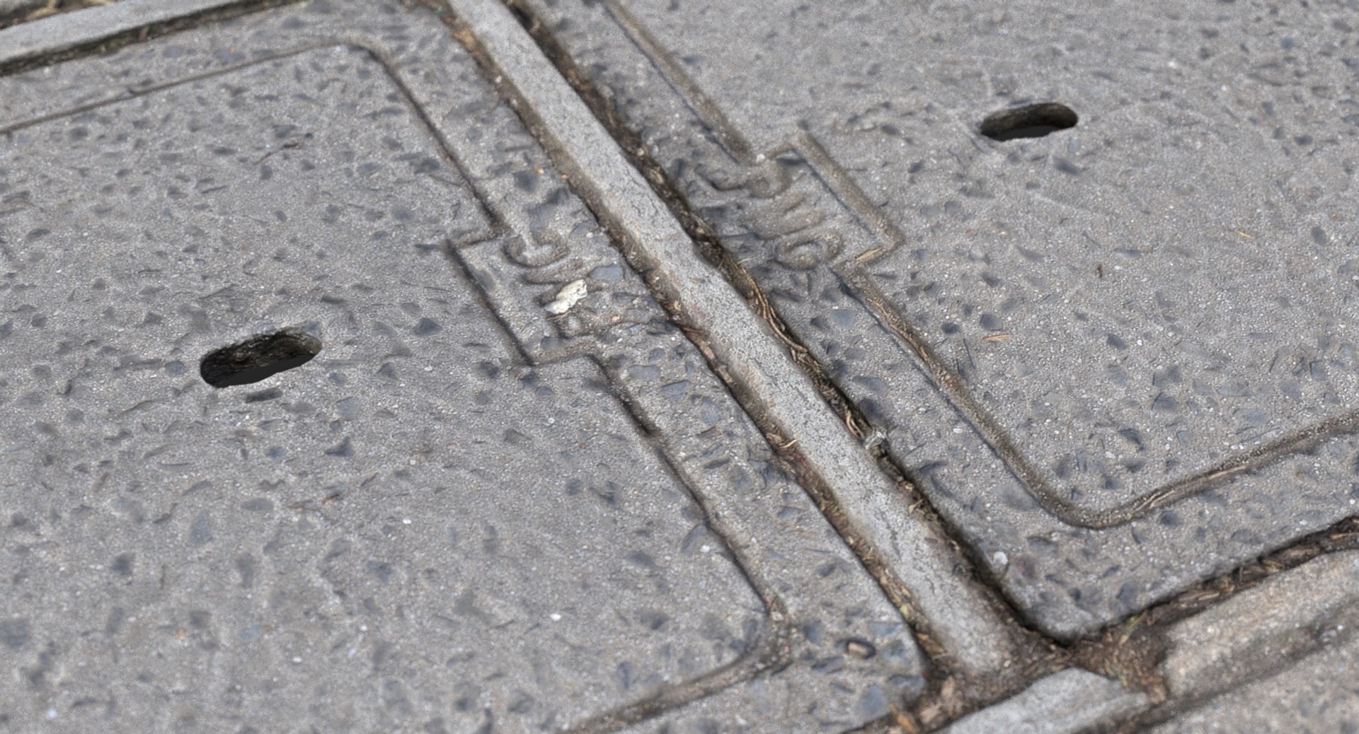 3D concrete utility cover 4k model - TurboSquid 1418521
