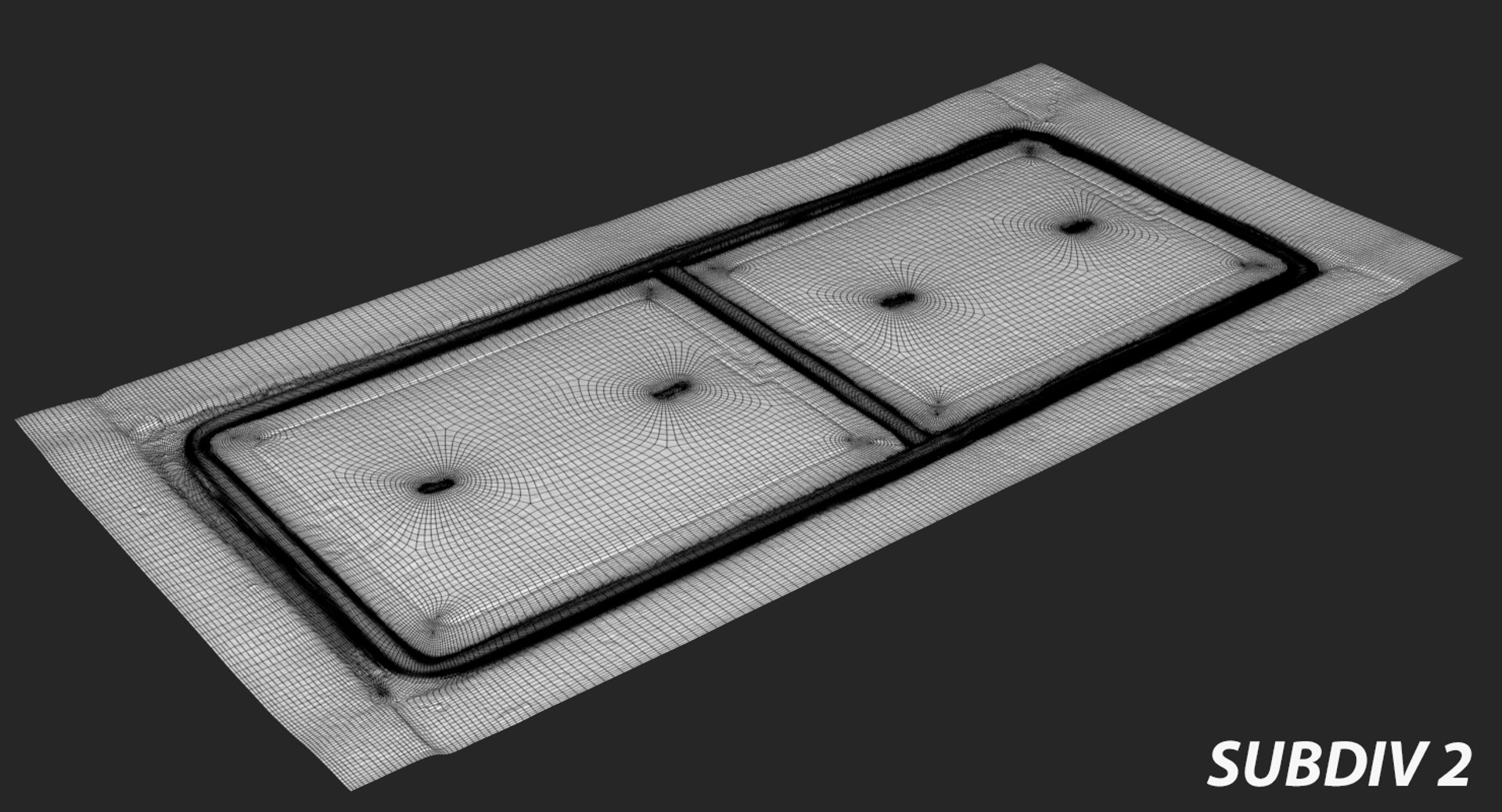 3D concrete utility cover 4k model - TurboSquid 1418521