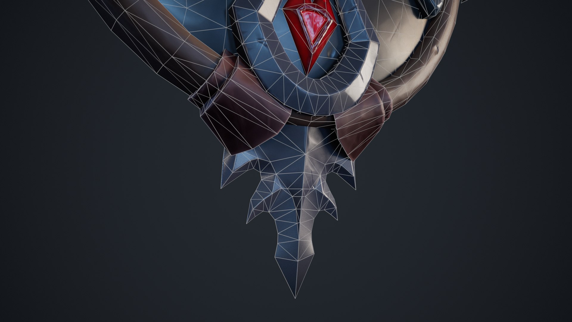 3D Vampiric Shield Model - TurboSquid 2218100