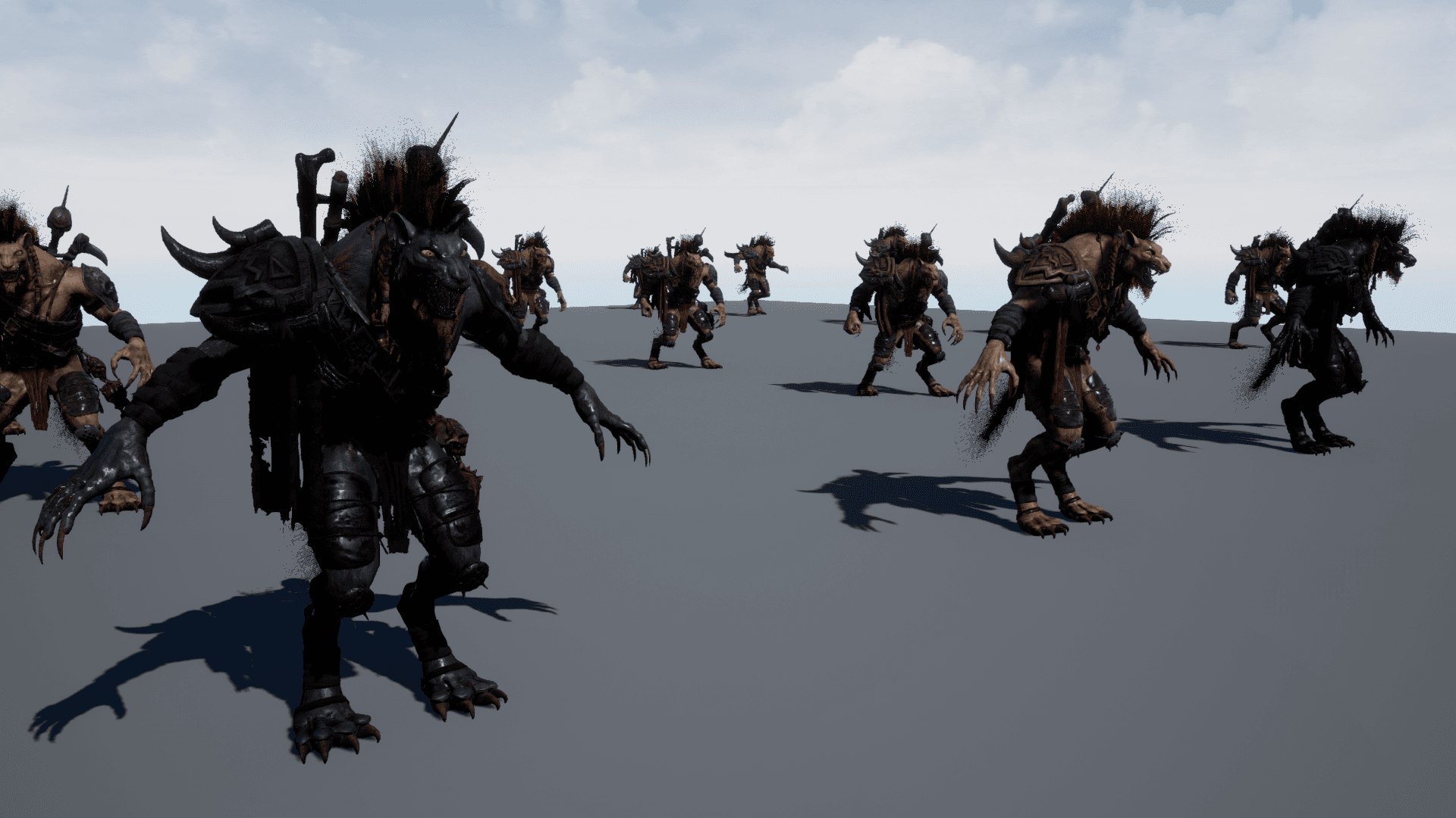 Gnoll Warrior Rigged Low Poly model - TurboSquid 1985271