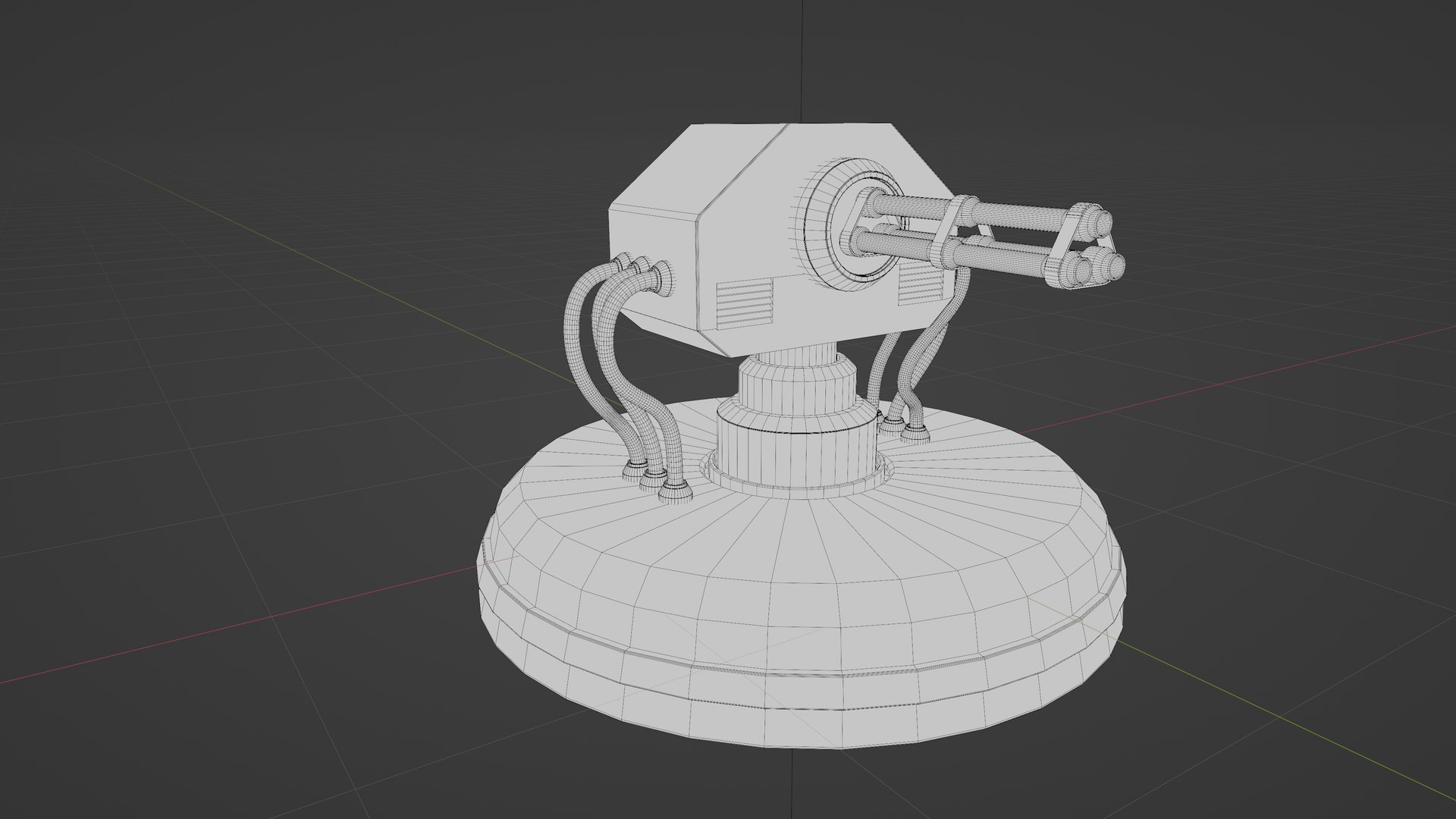 Free Stylized Game Ready Machine Gun 3D - TurboSquid 2152237