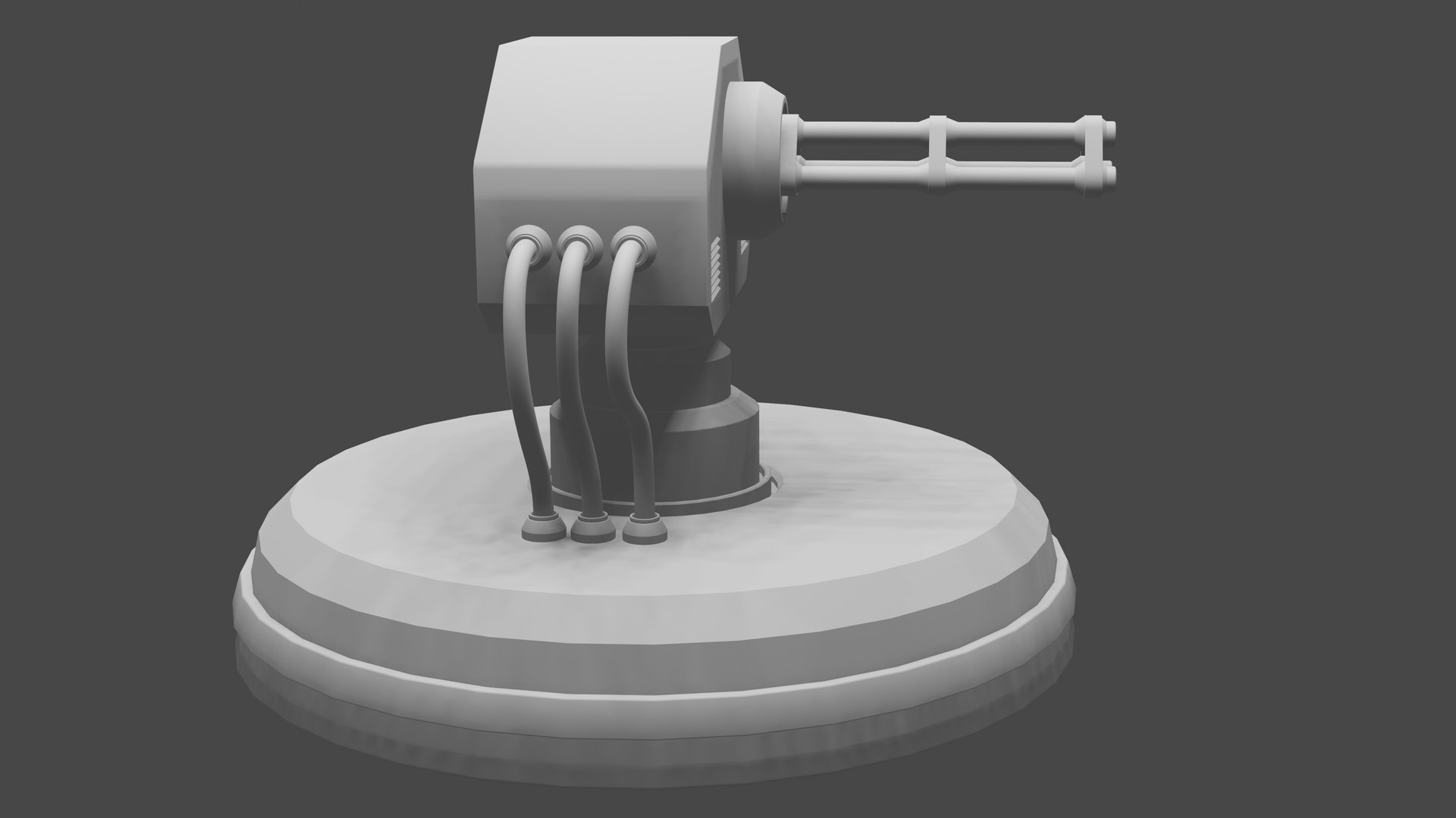 Free Stylized Game Ready Machine Gun 3D - TurboSquid 2152237