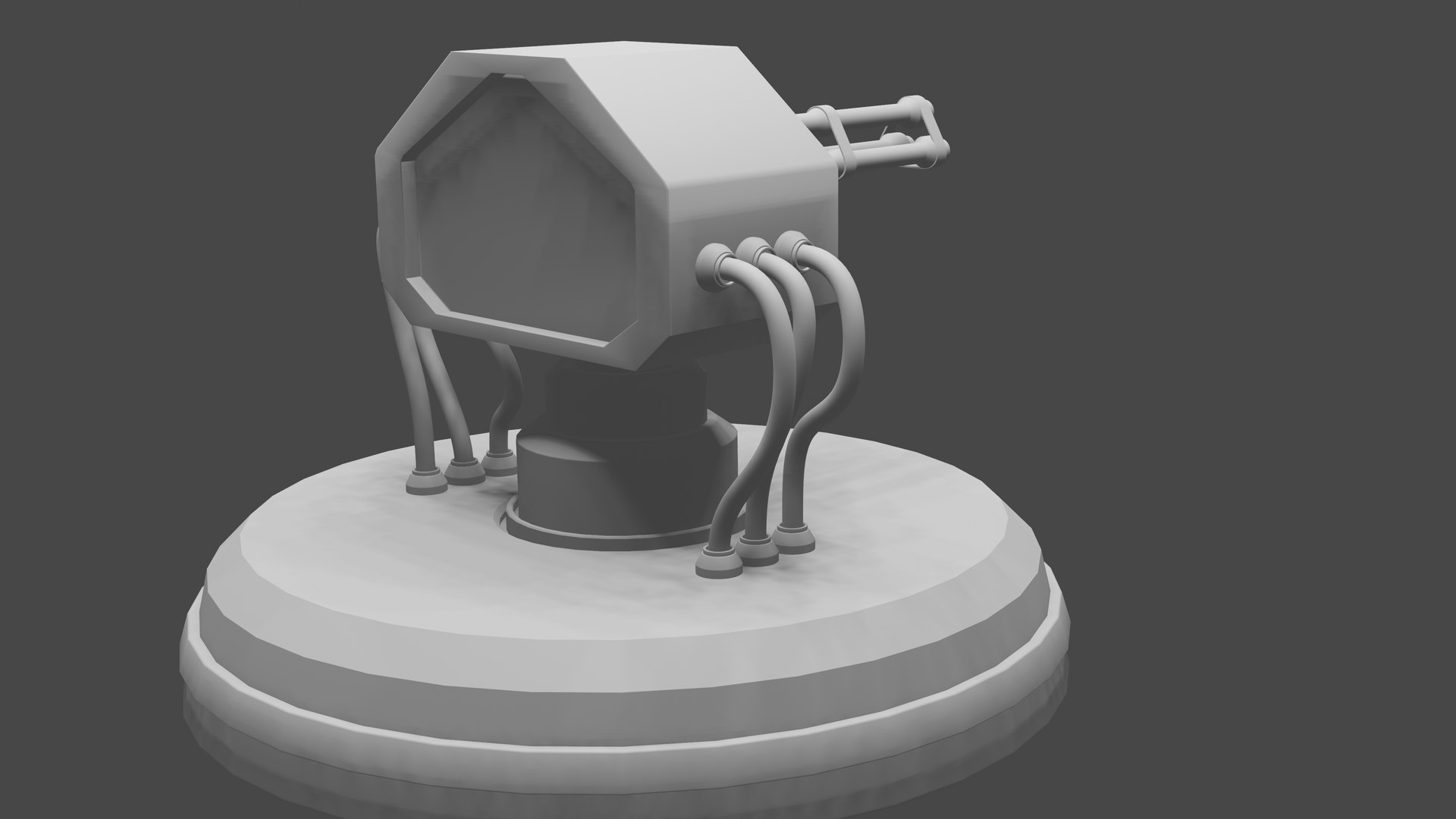 Free Stylized Game Ready Machine Gun 3D - TurboSquid 2152237