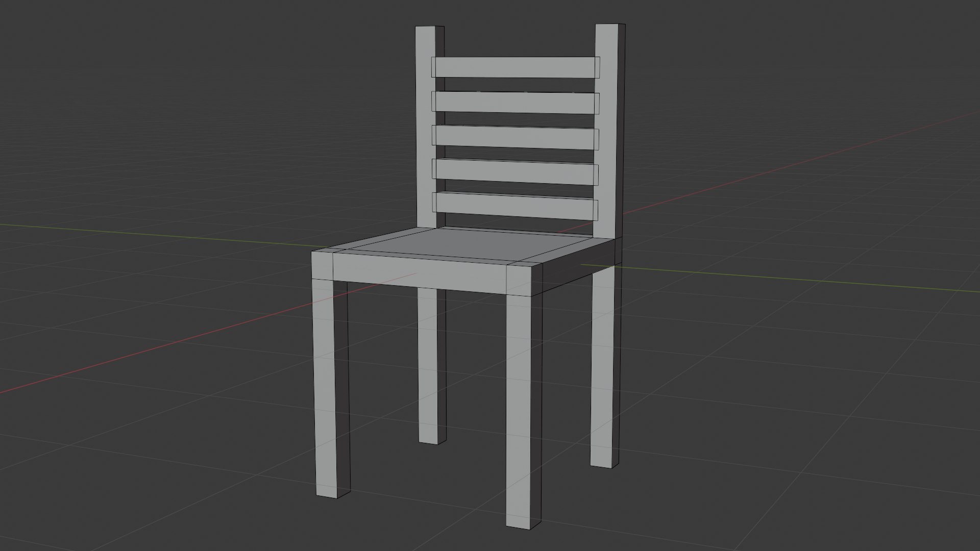 Free Free Low Poly Chair Blender 3D Model Untextured Model - TurboSquid ...