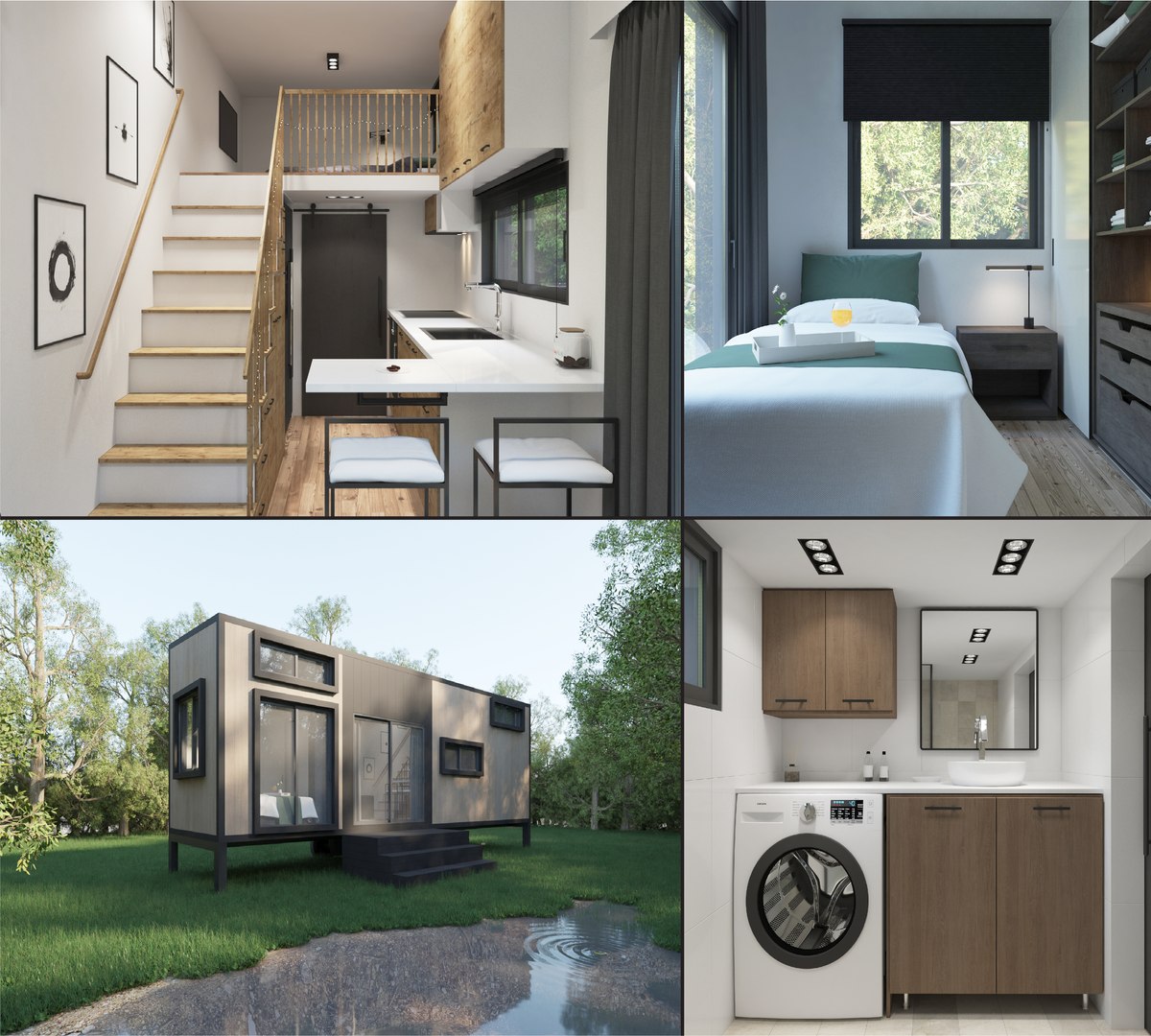 3D Model Tiny House - TurboSquid 1894951