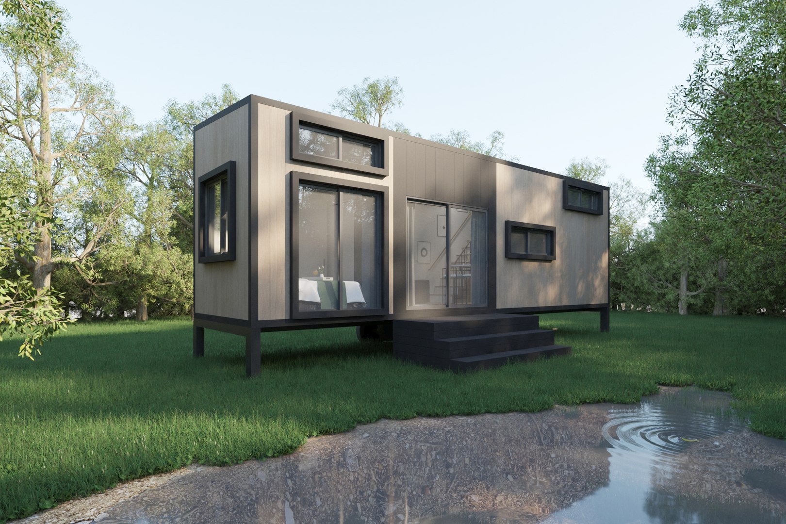 3D Model Tiny House - TurboSquid 1894951