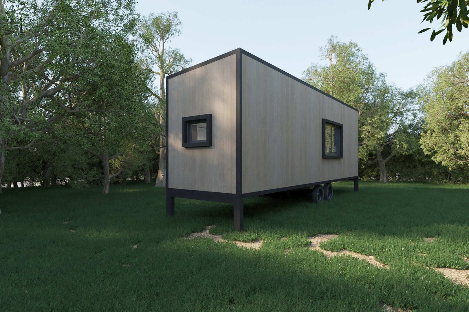 3D Model Tiny House - TurboSquid 1894951