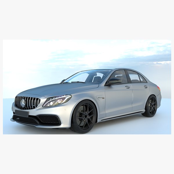 modelo 3d Mercedes C63 S AMG sedán - TurboSquid 2217939