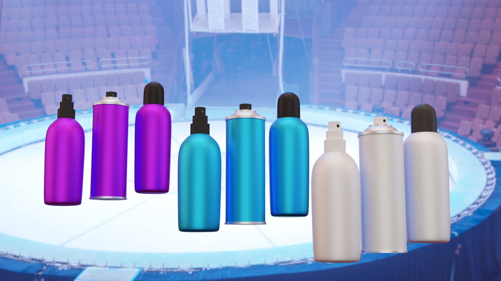 3D Deodorant Bottle Model - TurboSquid 1612430