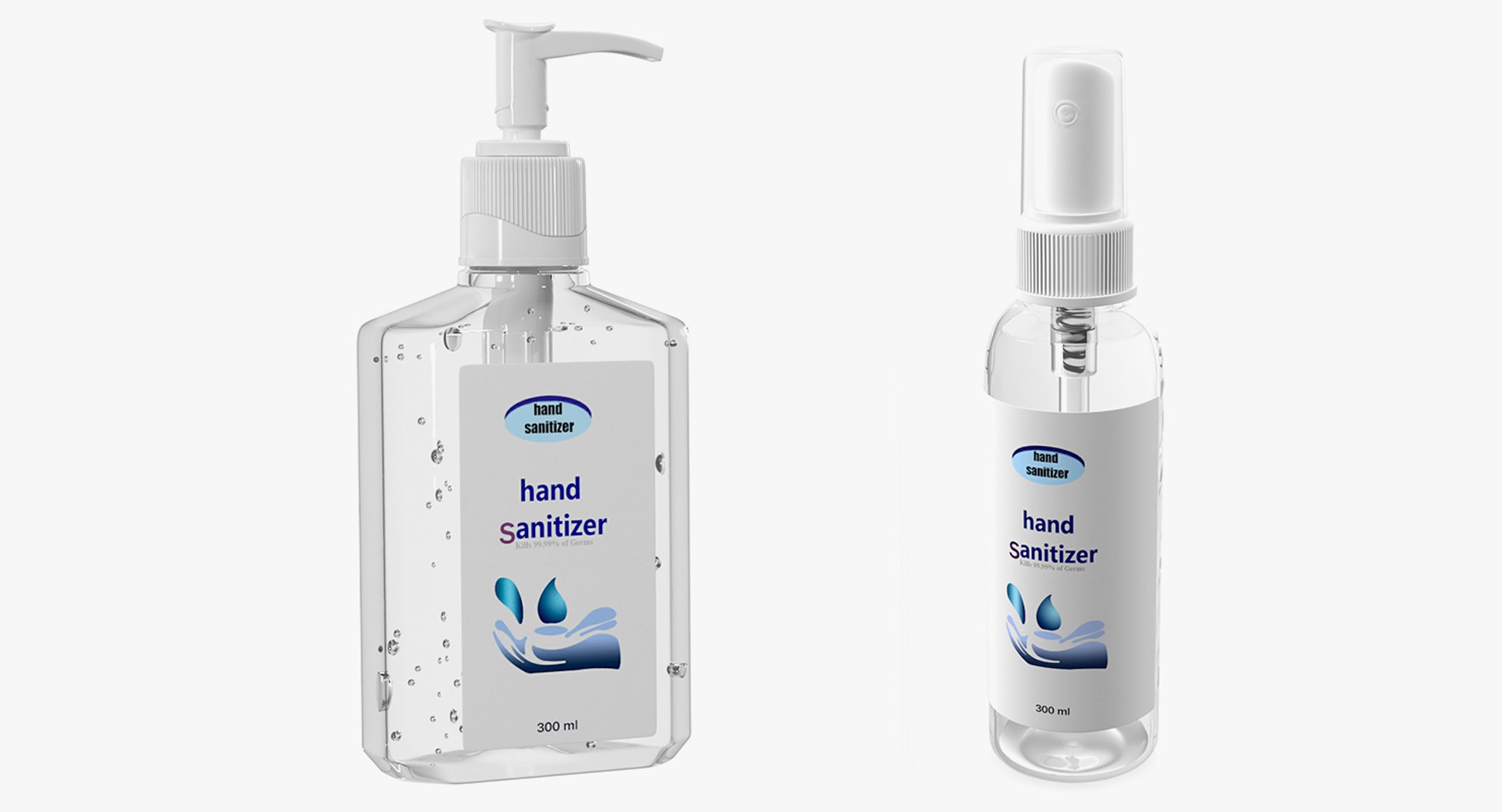 3D Hand Sanitizers Collection - TurboSquid 1958140