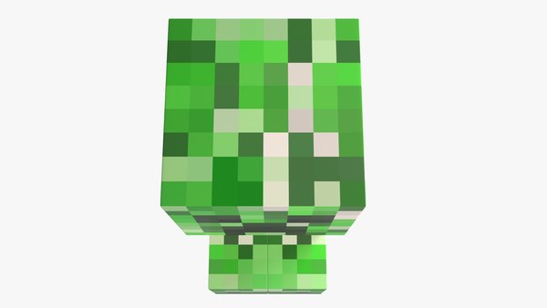 3D minecraft creeper - TurboSquid 1640161