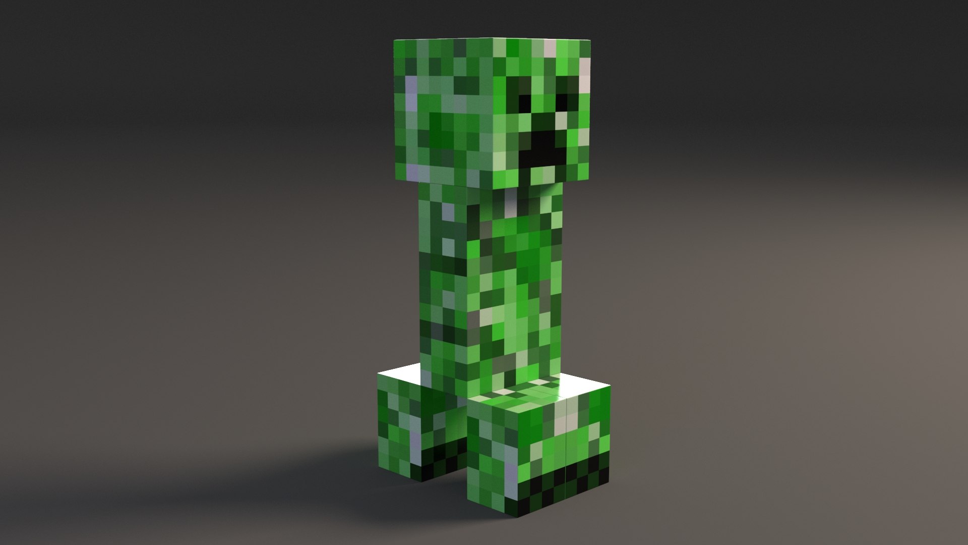 3D Minecraft Creeper - TurboSquid 1640161