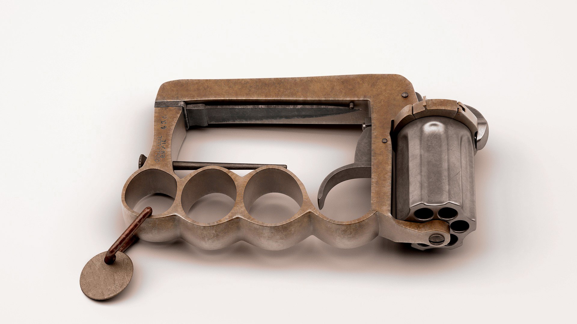 Apache Revolver 3d Max