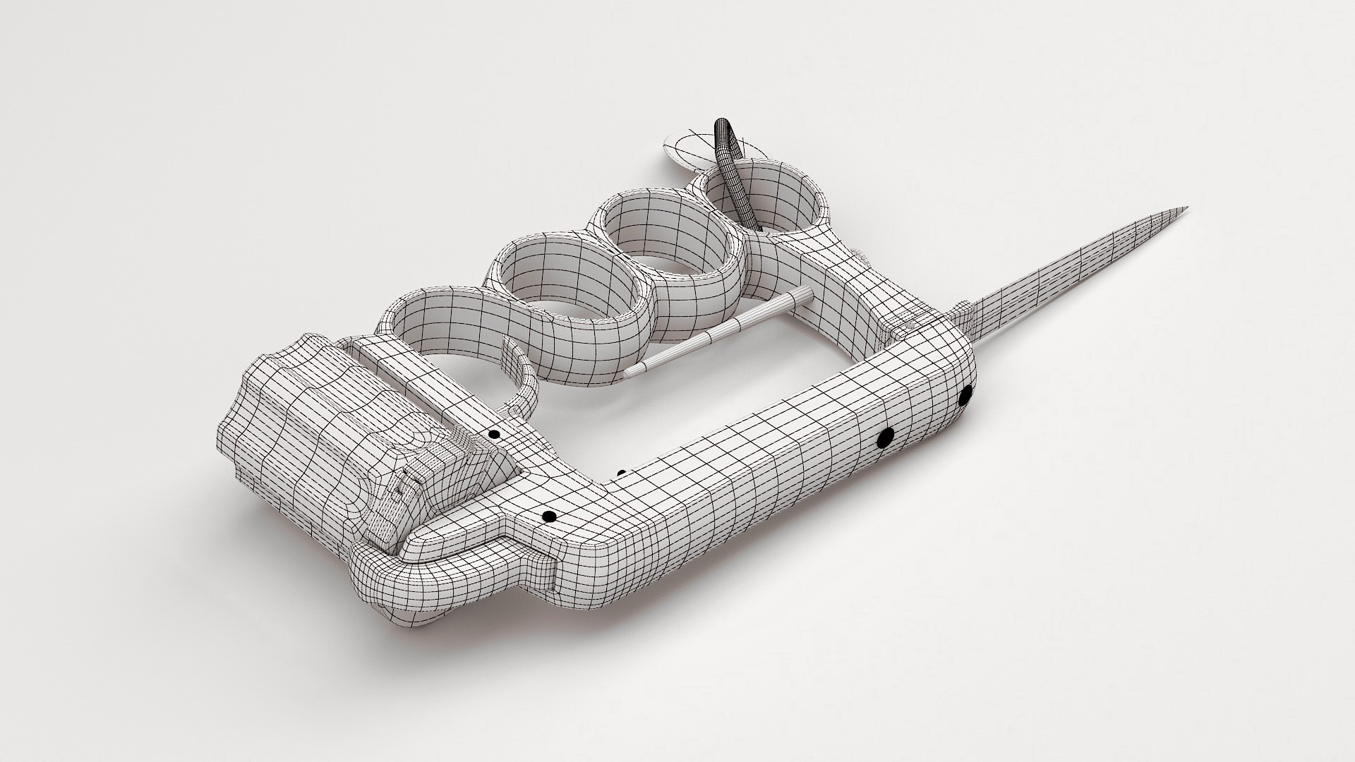 Apache Revolver 3d Max