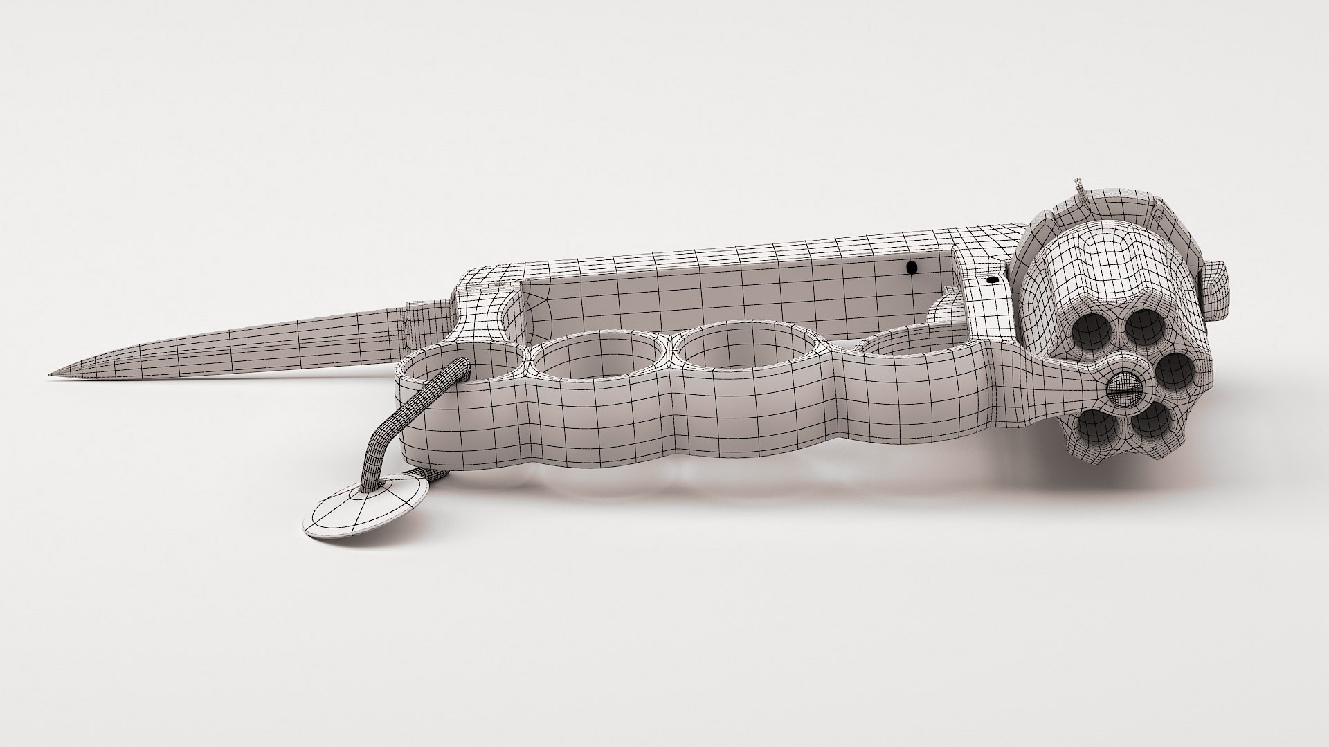 Apache Revolver 3d Max