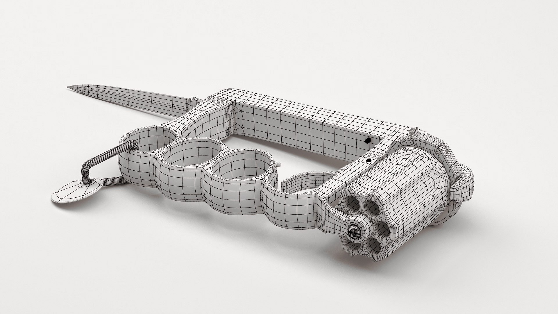 Apache Revolver 3d Max