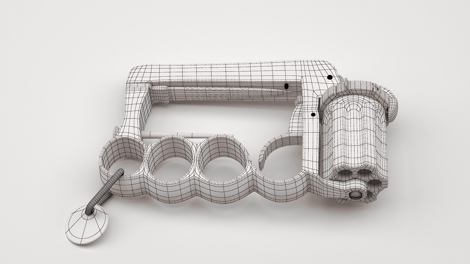 Apache Revolver 3d Max