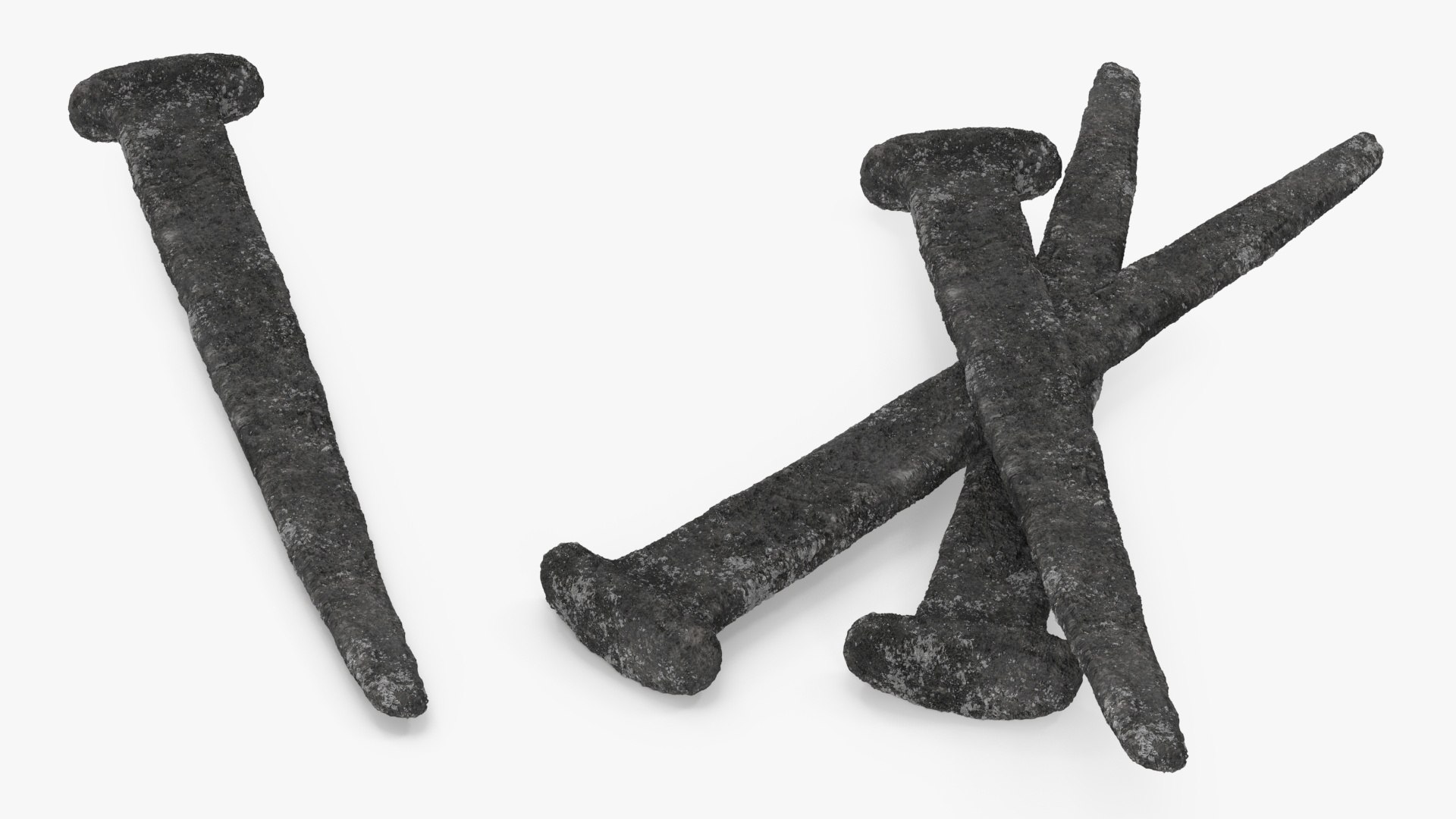 3D Ancient Aged Nail - TurboSquid 2212805