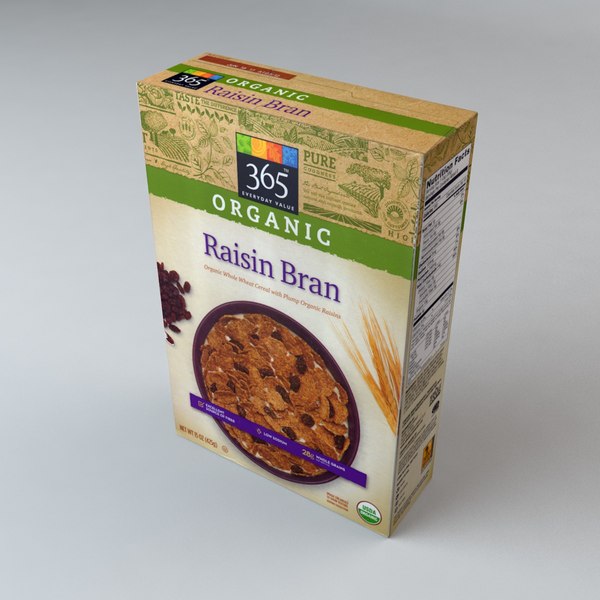 3ds box organic raisin bran