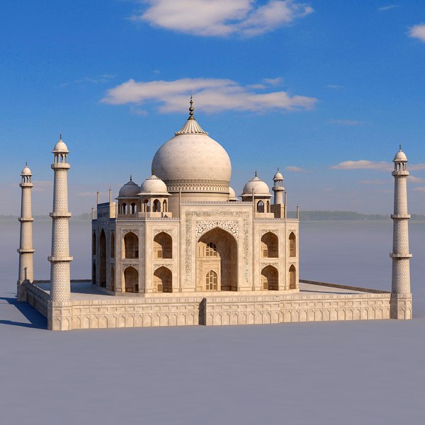 Taj Mahal 3D Models for Download | TurboSquid