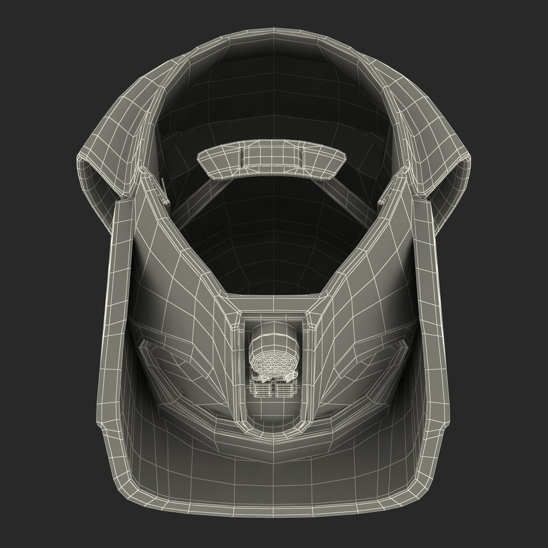 Scout Trooper Helmet Modeled 3d Model