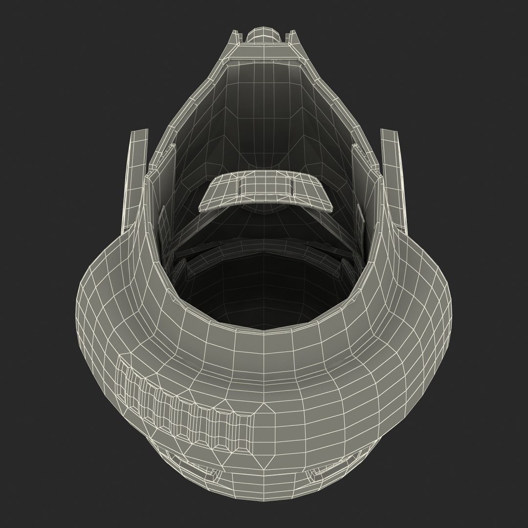 Scout Trooper Helmet Modeled 3d Model