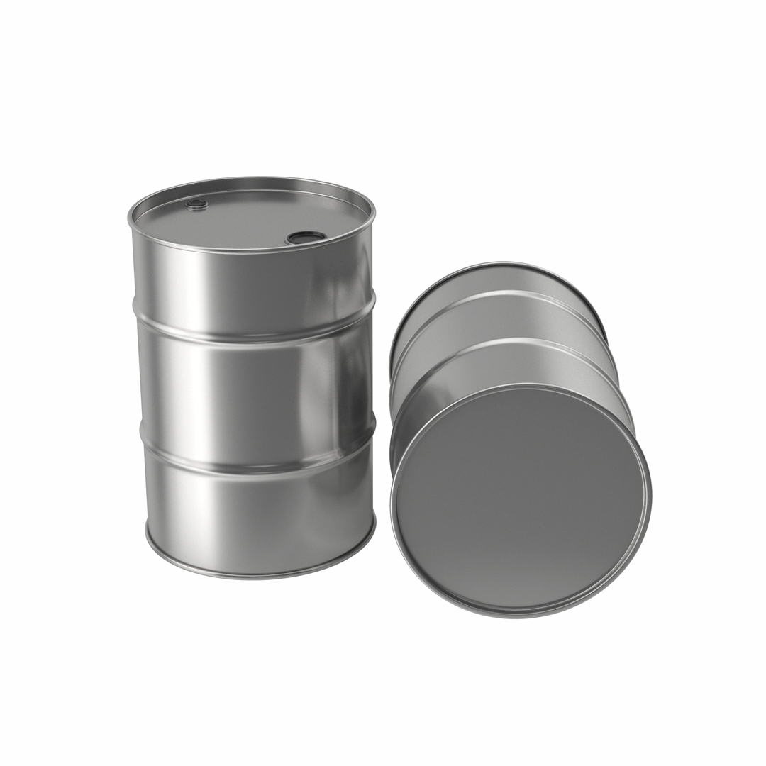 3D Steel Barrels - TurboSquid 2127066