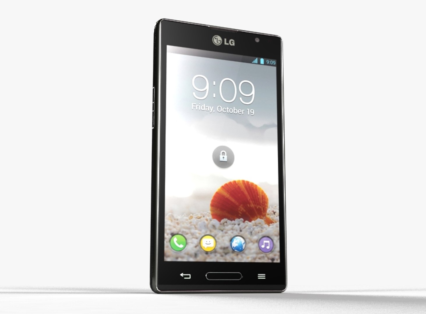 3d model lg optimus l9 p765