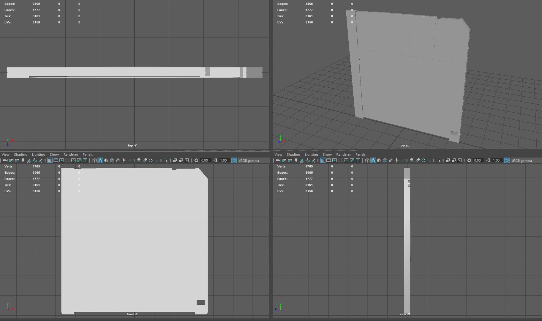 3D Floppy Disk Model - TurboSquid 1872506