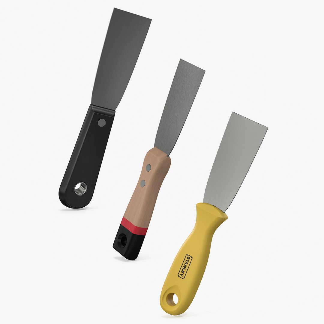 Scrapers One and Half Inch Collection model - TurboSquid 1957854