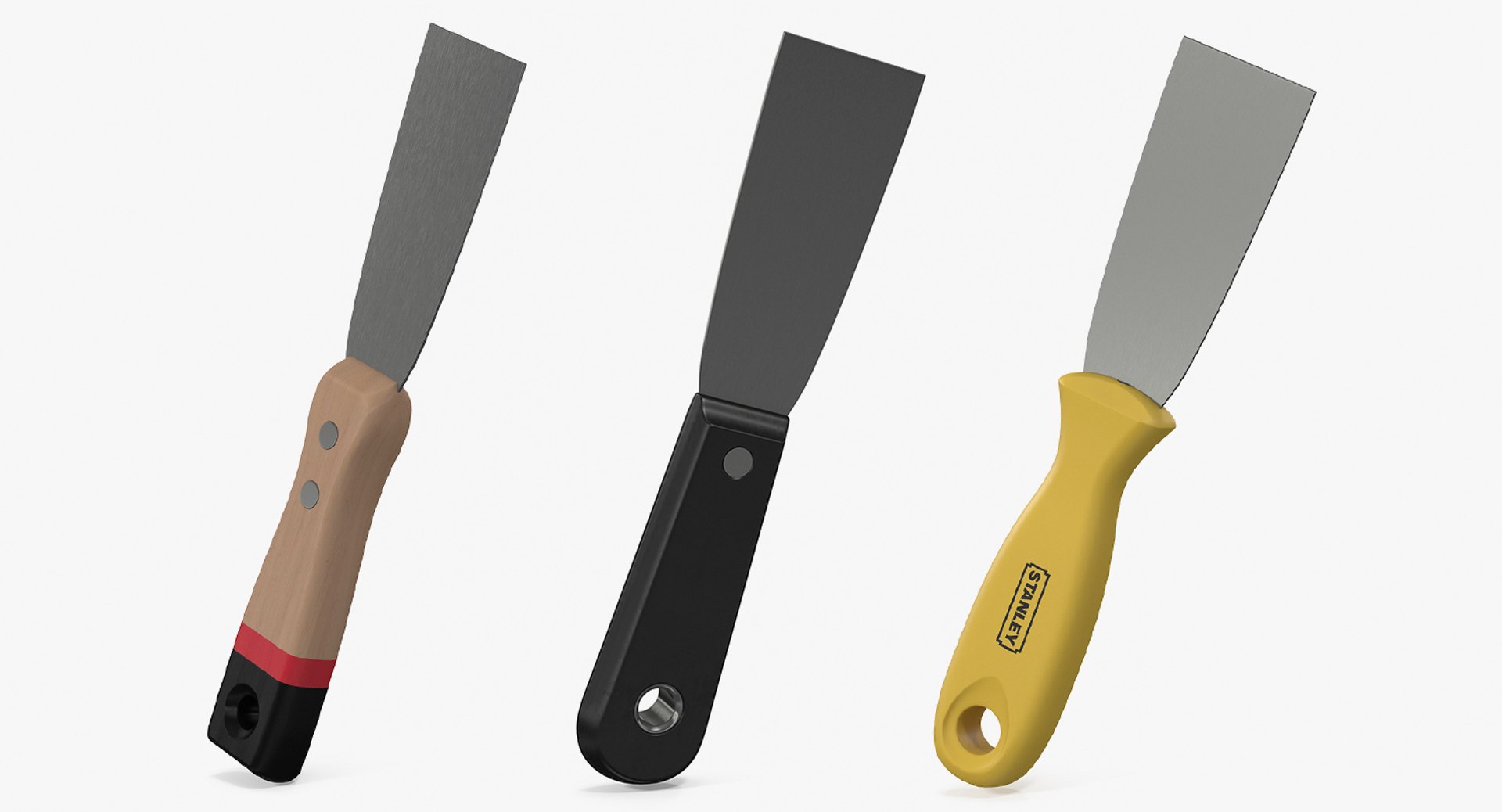 Scrapers One And Half Inch Collection Model - TurboSquid 1957854