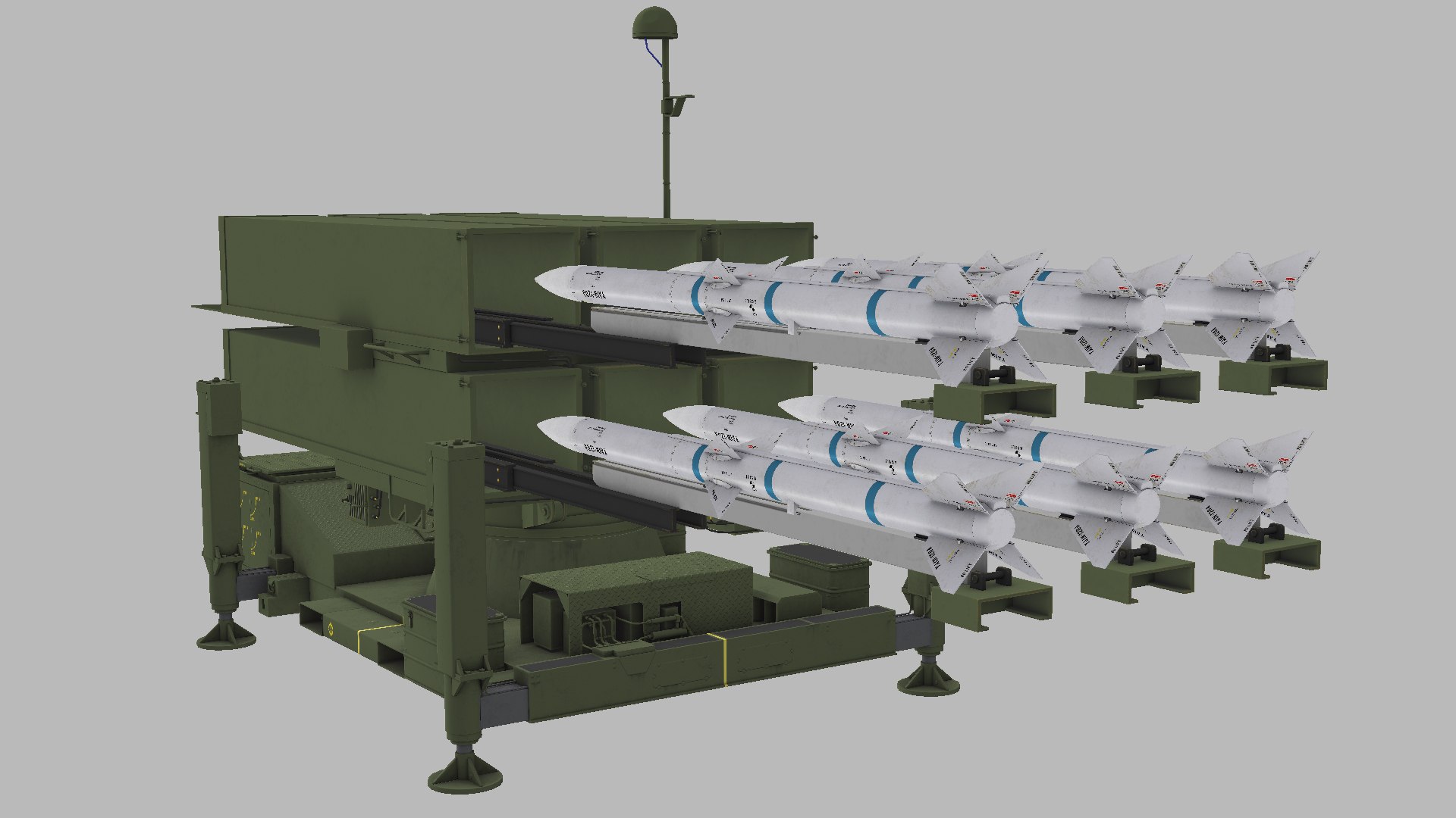 3D NASAMS-II - TurboSquid 1972724
