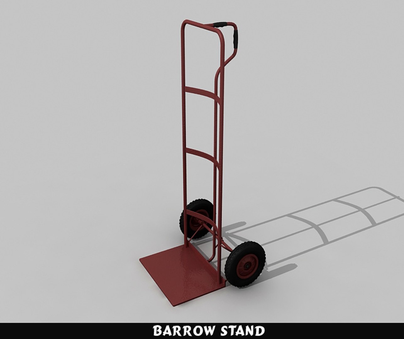 barrow stand 3d max