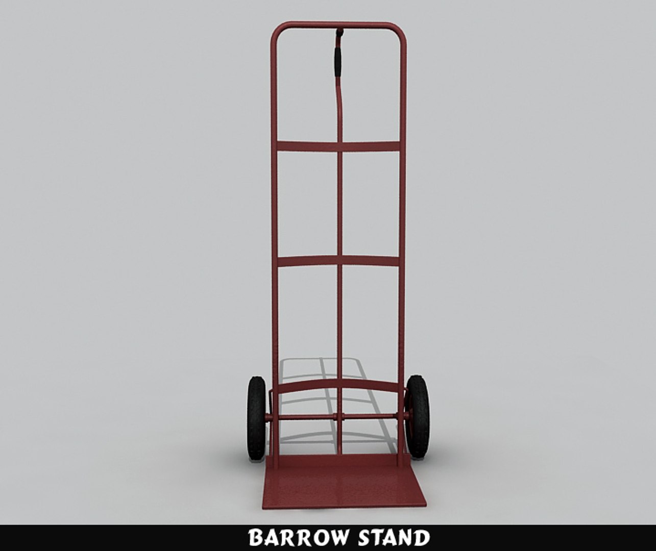 barrow stand 3d max